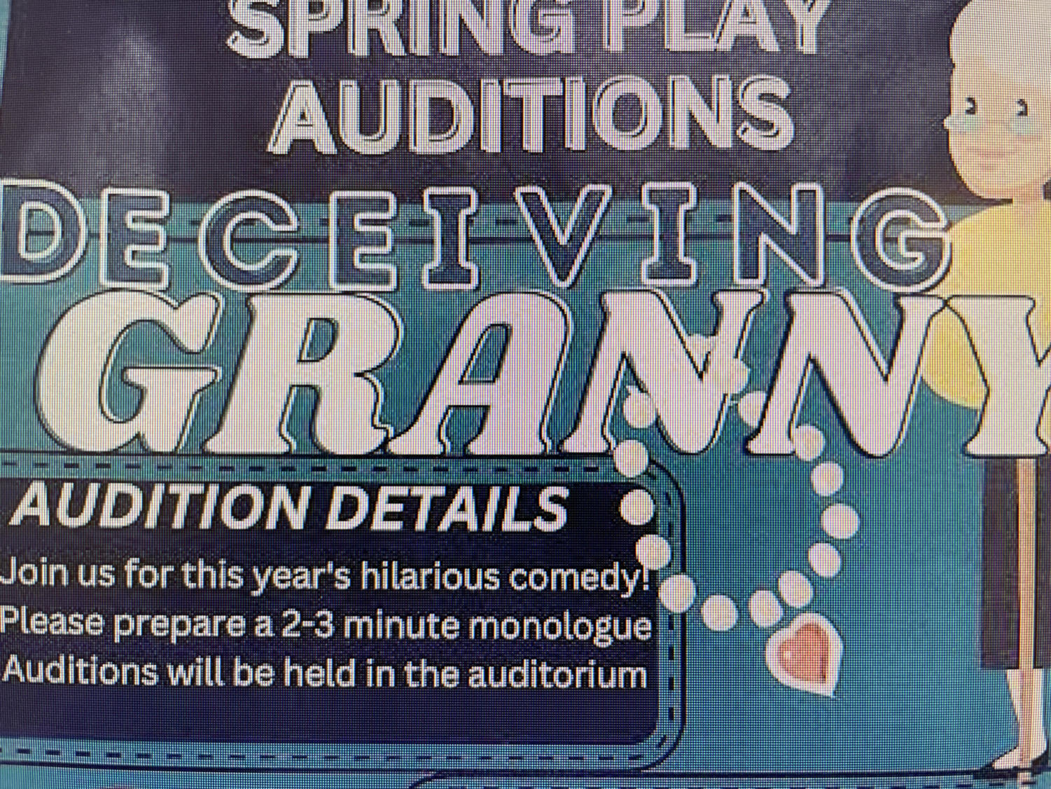 Spring Play Announced, Auditions Set for February 21-22 – The Tritonian